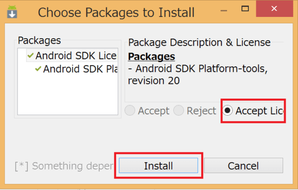 Android SDKのインストール方法まとめ。 - アンドロイドラバー