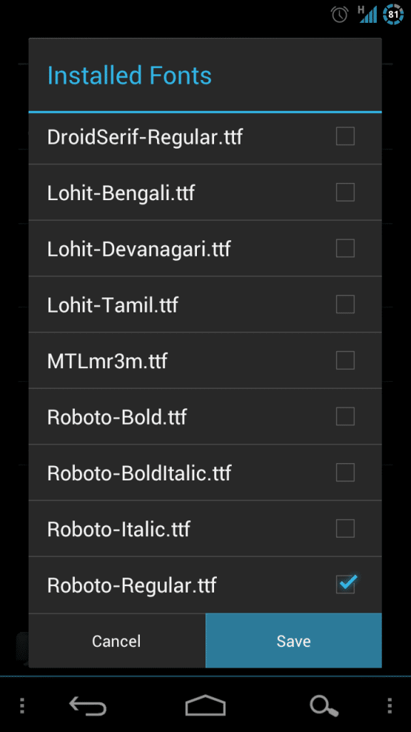 Font Installer *Root*:Android(アンドロイド)のフォントを簡単に変更できる必須アプリ(要Root ...